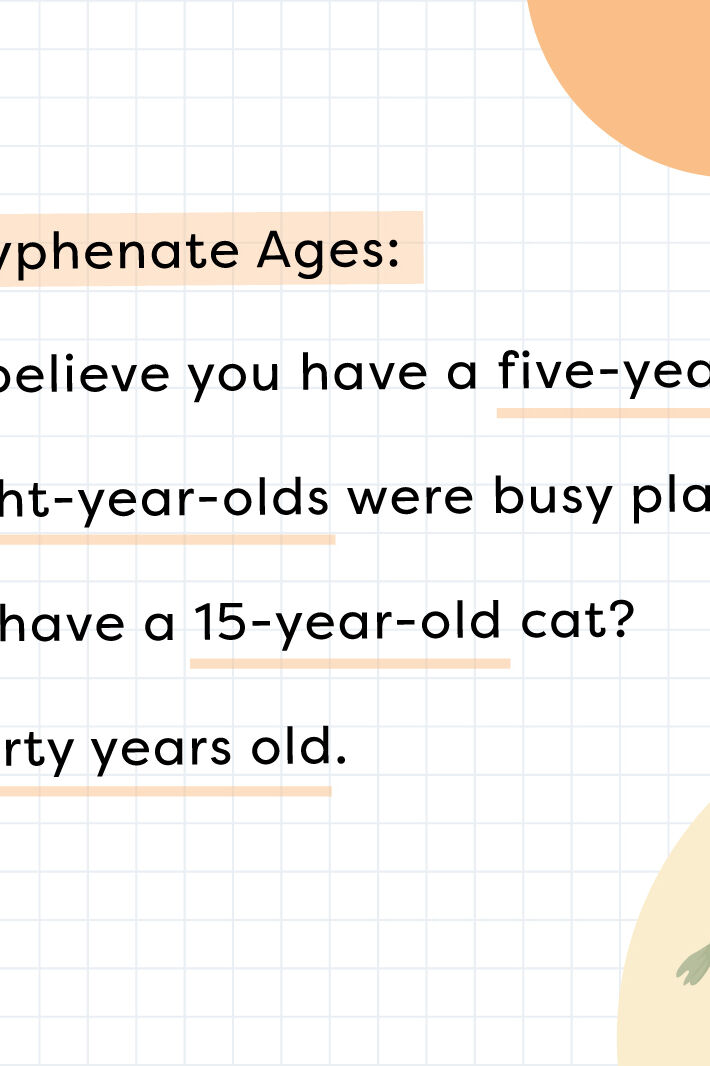 When Should Ages Be Hyphenated The Years Old Question YourDictionary When Should Ages Be Hyphenated The Years Old Question YourDictionary
