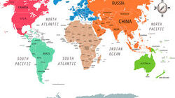 Name All The Countries In The World World Map With Country Names