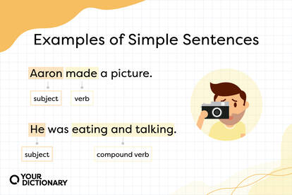 37 Simple Sentence Examples and Worksheet | YourDictionary