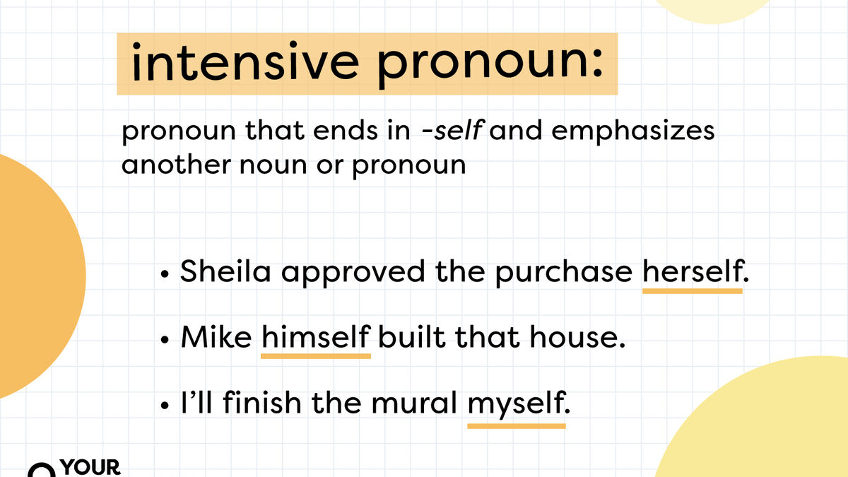 What Is An Intensive Pronoun Usage Guide And Examples 55 OFF