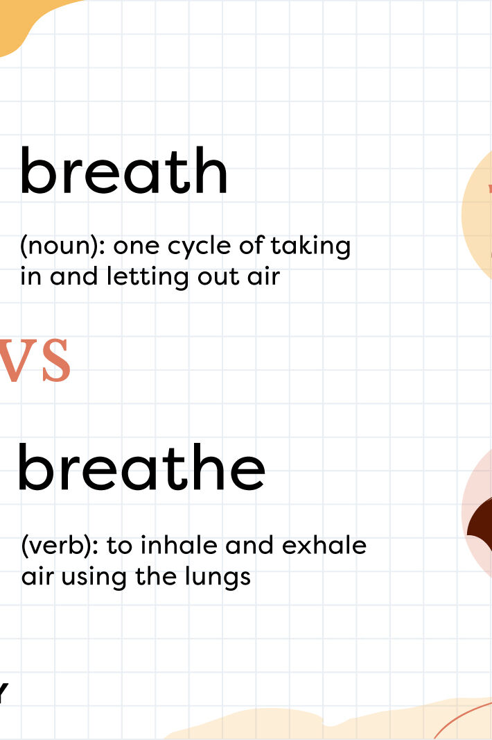 “Breathe” vs. “Breath”: What’s the Difference? | YourDictionary