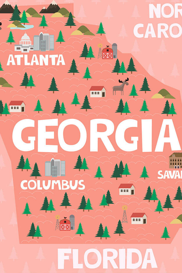 Georgia Facts For Kids Printable