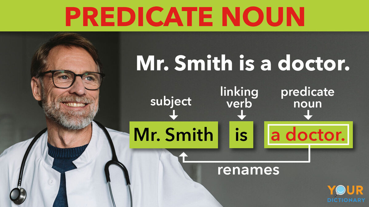 Predicate Noun Examples And Definitions