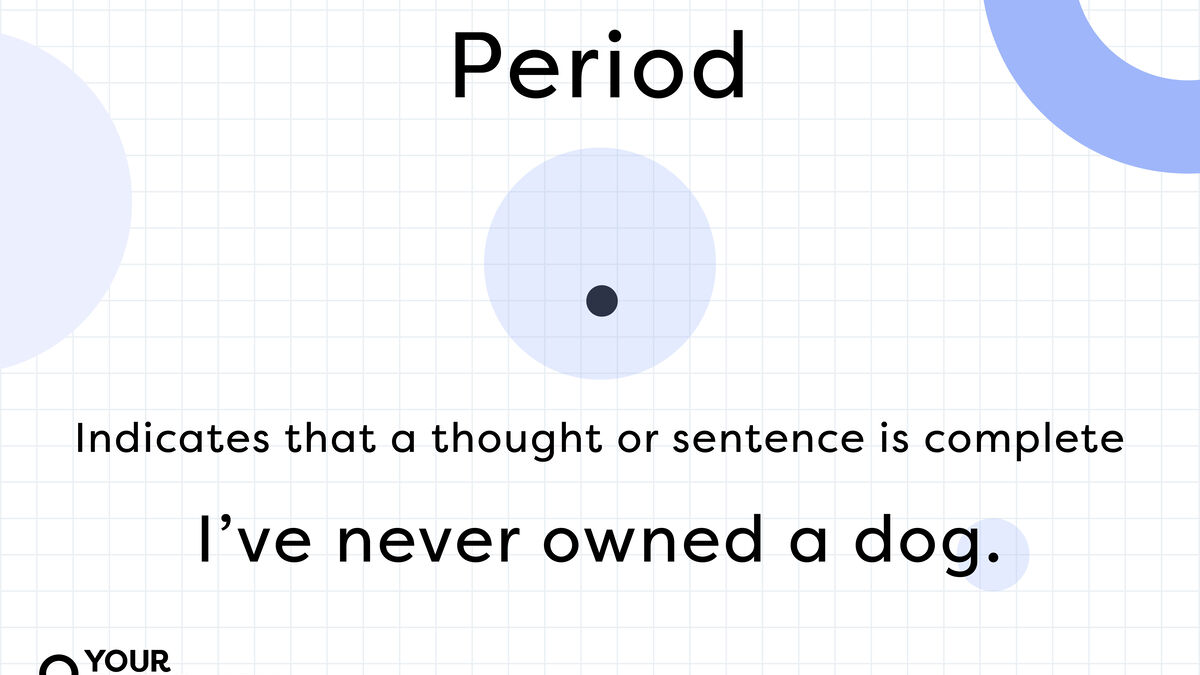 Period Punctuation With Face