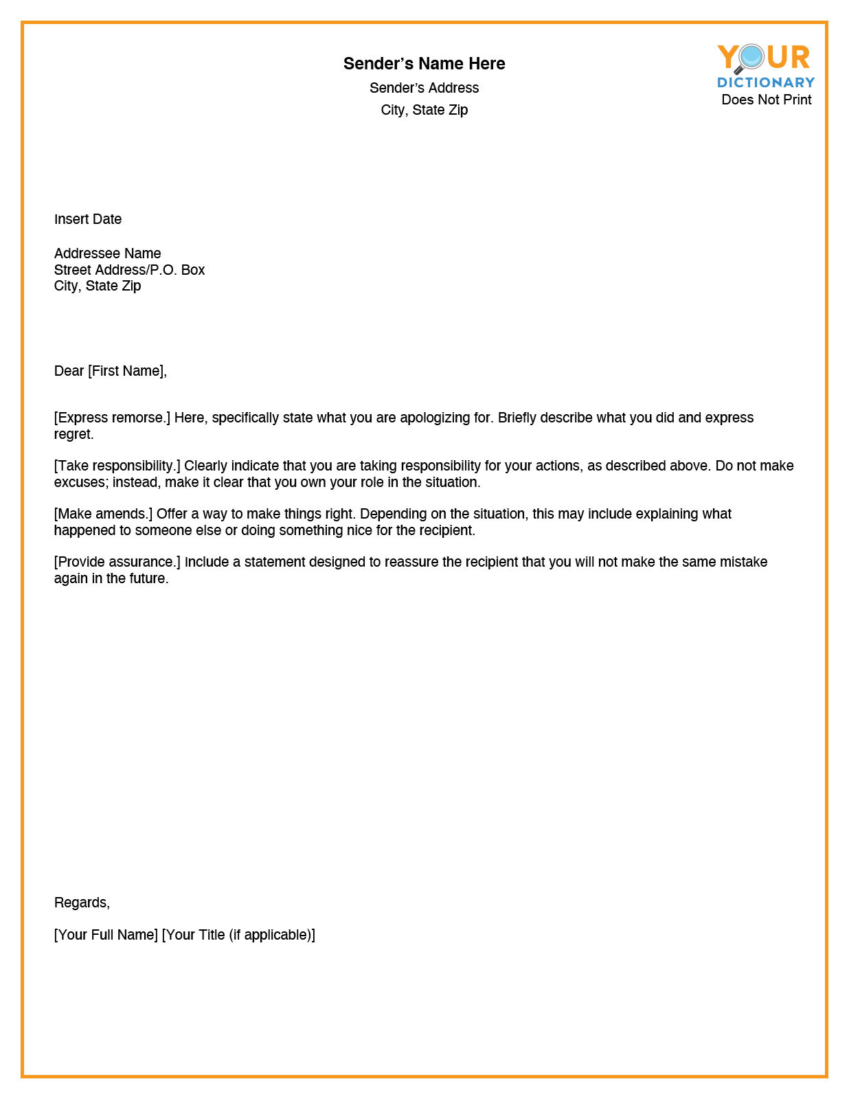 Sample Apology Letter To Judge For Missing Court Date
