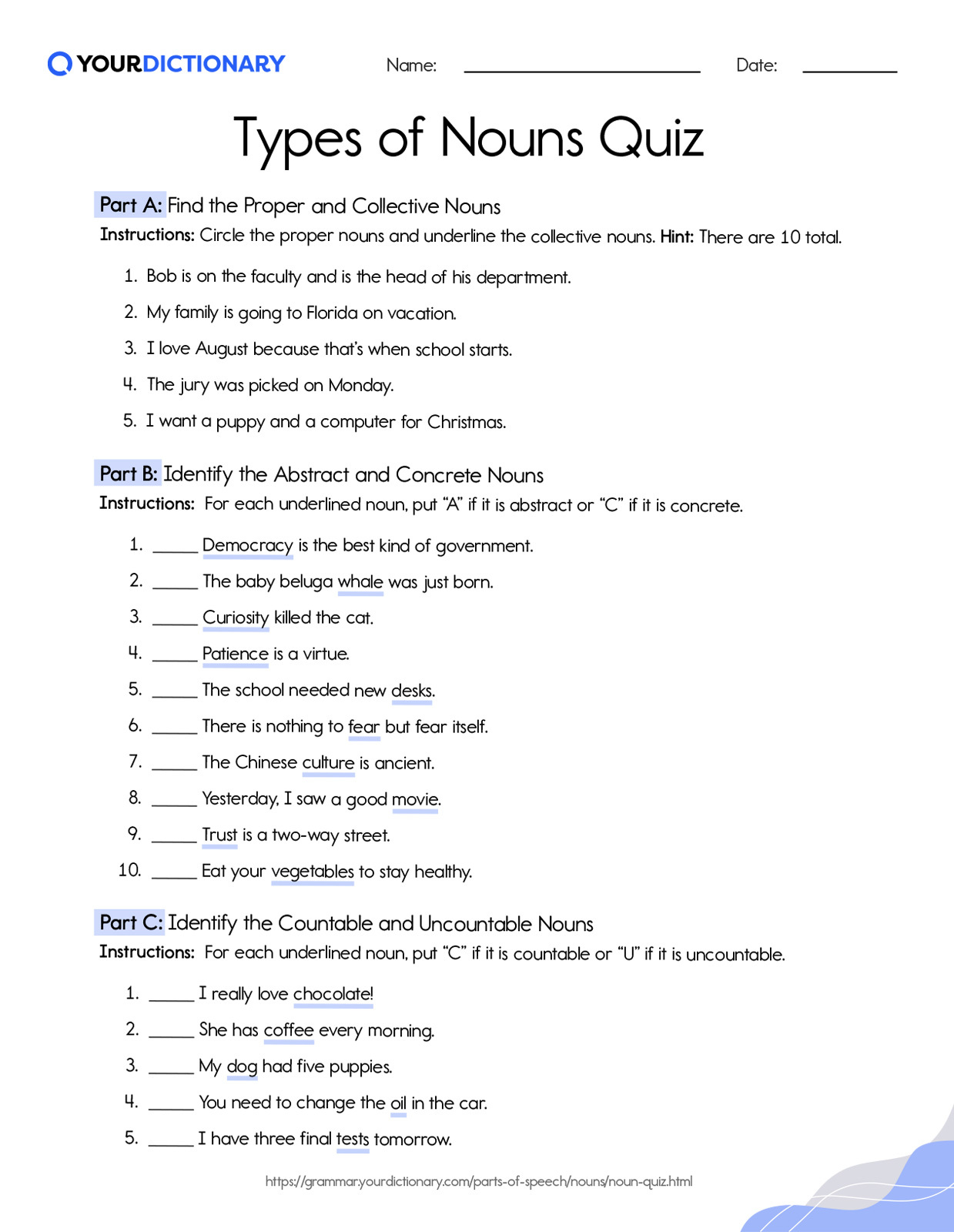Kinds Of Nouns Worksheet Types Of Nouns Worksheet Liliana Sancha Kinds Of Nouns Worksheet Types Of Nouns Worksheet Liliana Sancha
