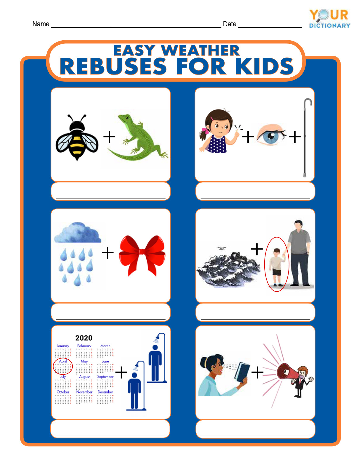 10 Best Printable Rebus Puzzles With Answers Printablee Com 192 Free 